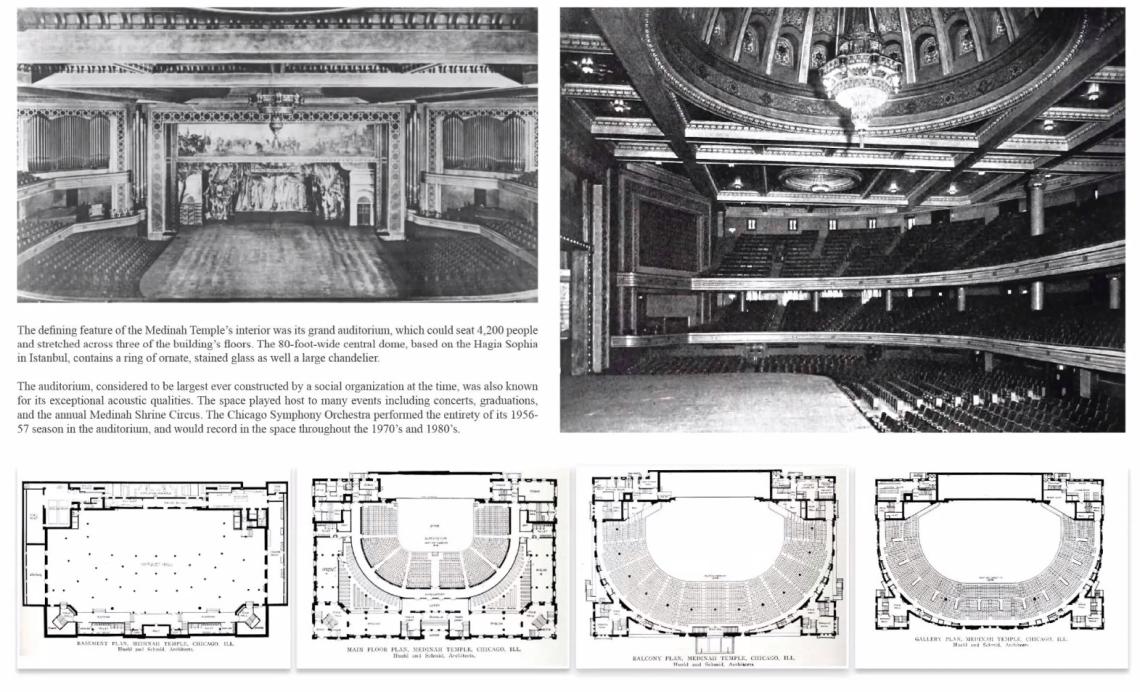 Bally’s previews look for Medinah Temple temporary casino | Urbanize ...