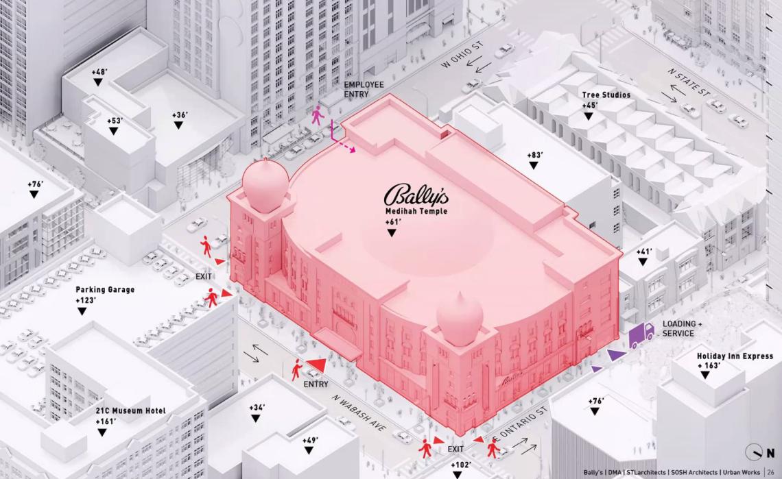 First state approvals secured for Medinah Temple temporary casino ...