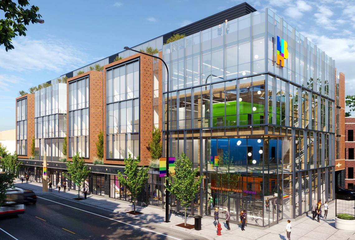 Urbanize tours progress at 3501 N. Halsted | Urbanize Chicago