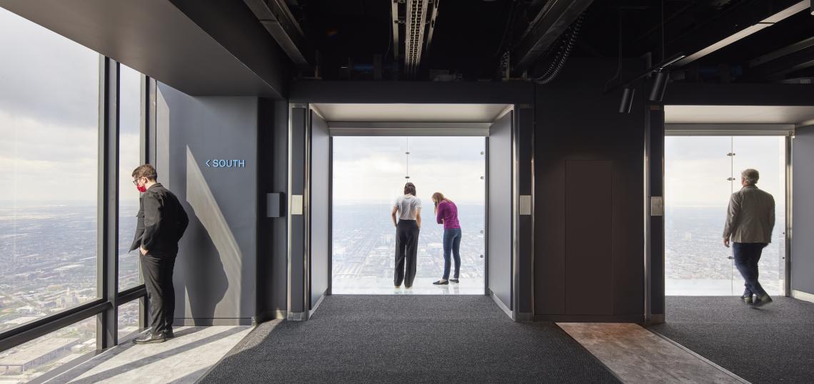 Willis Tower Skydeck reopens with new look and interactive Chicago ...