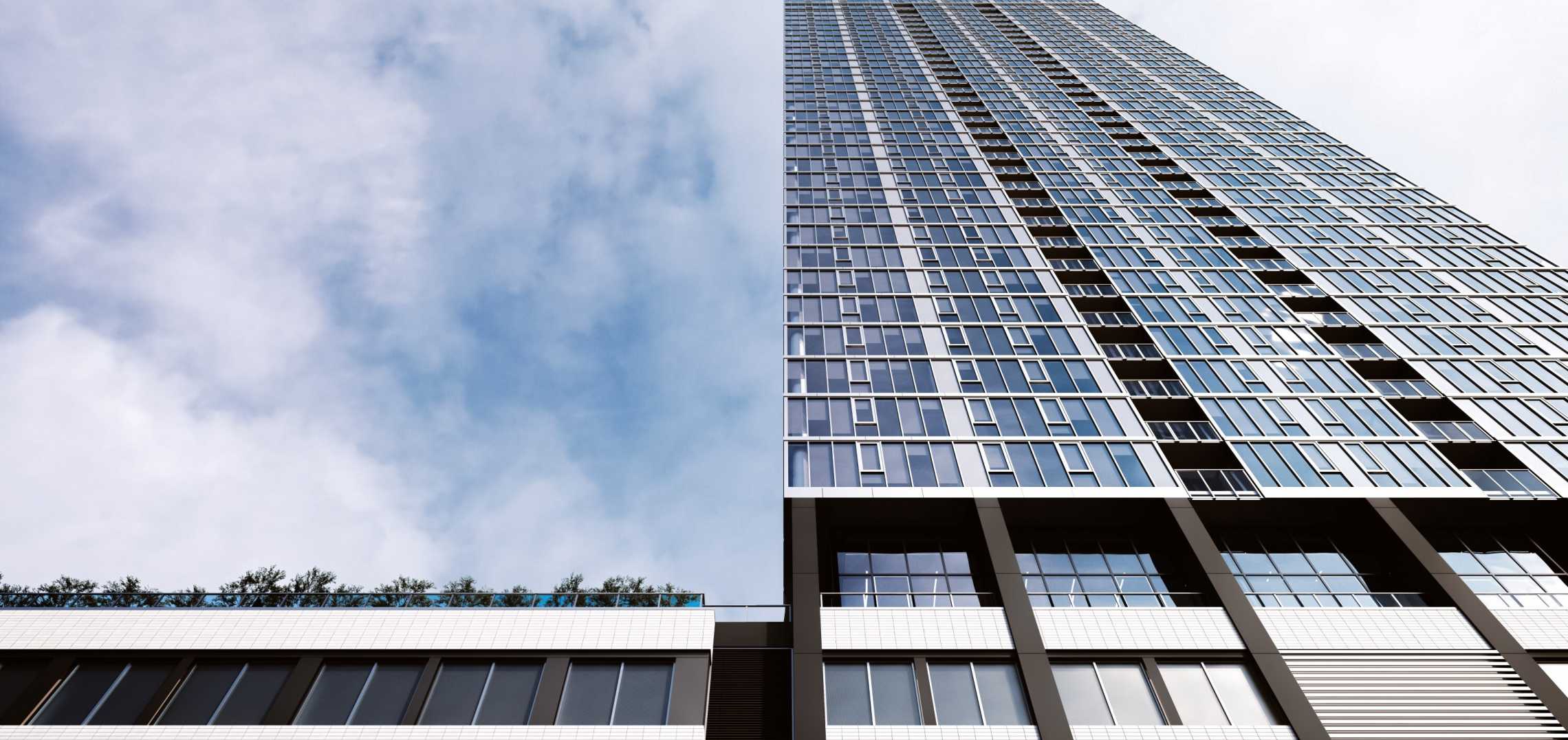41-story apartment tower in River North gets finishing touches ...