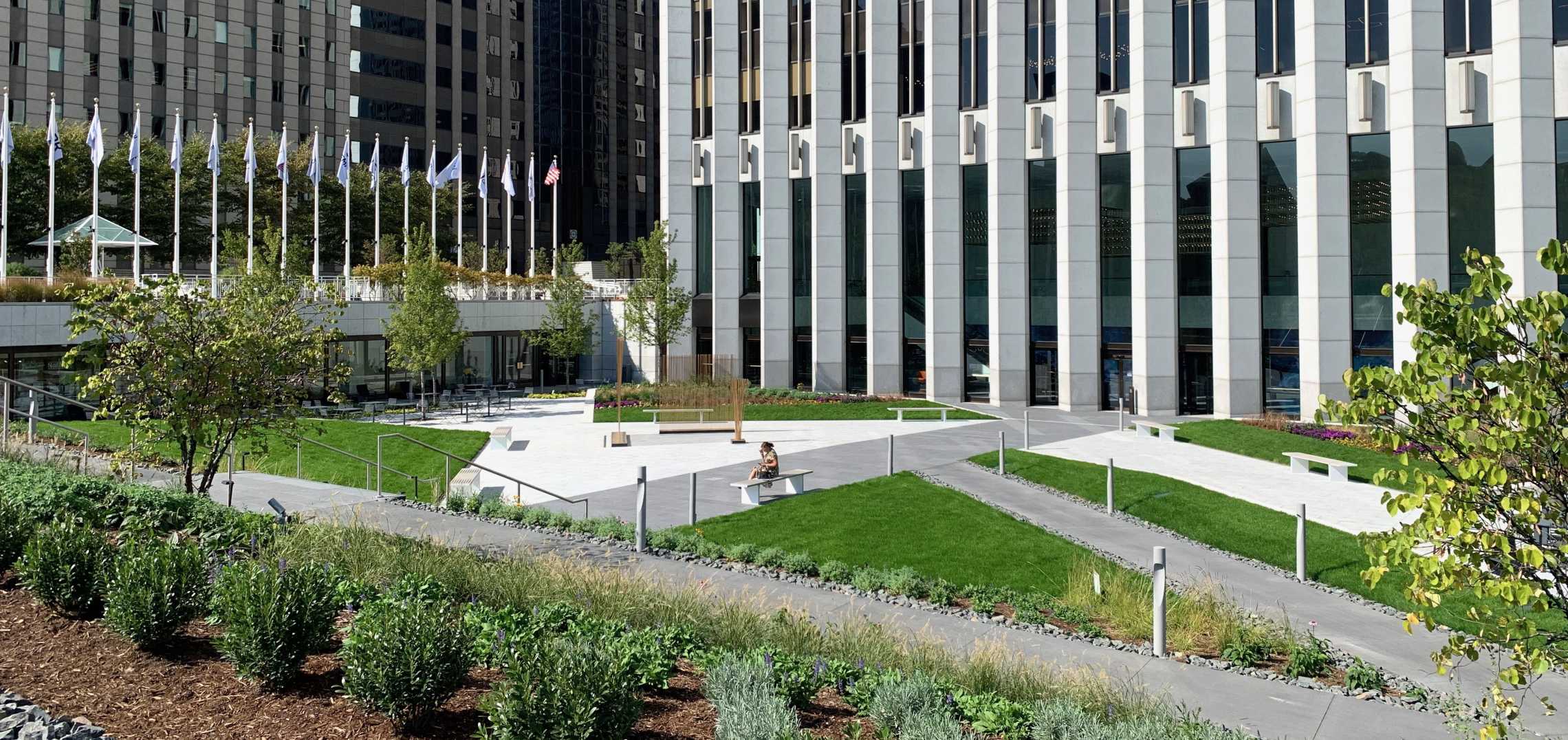Renovated Aon Center plaza opens | Urbanize Chicago