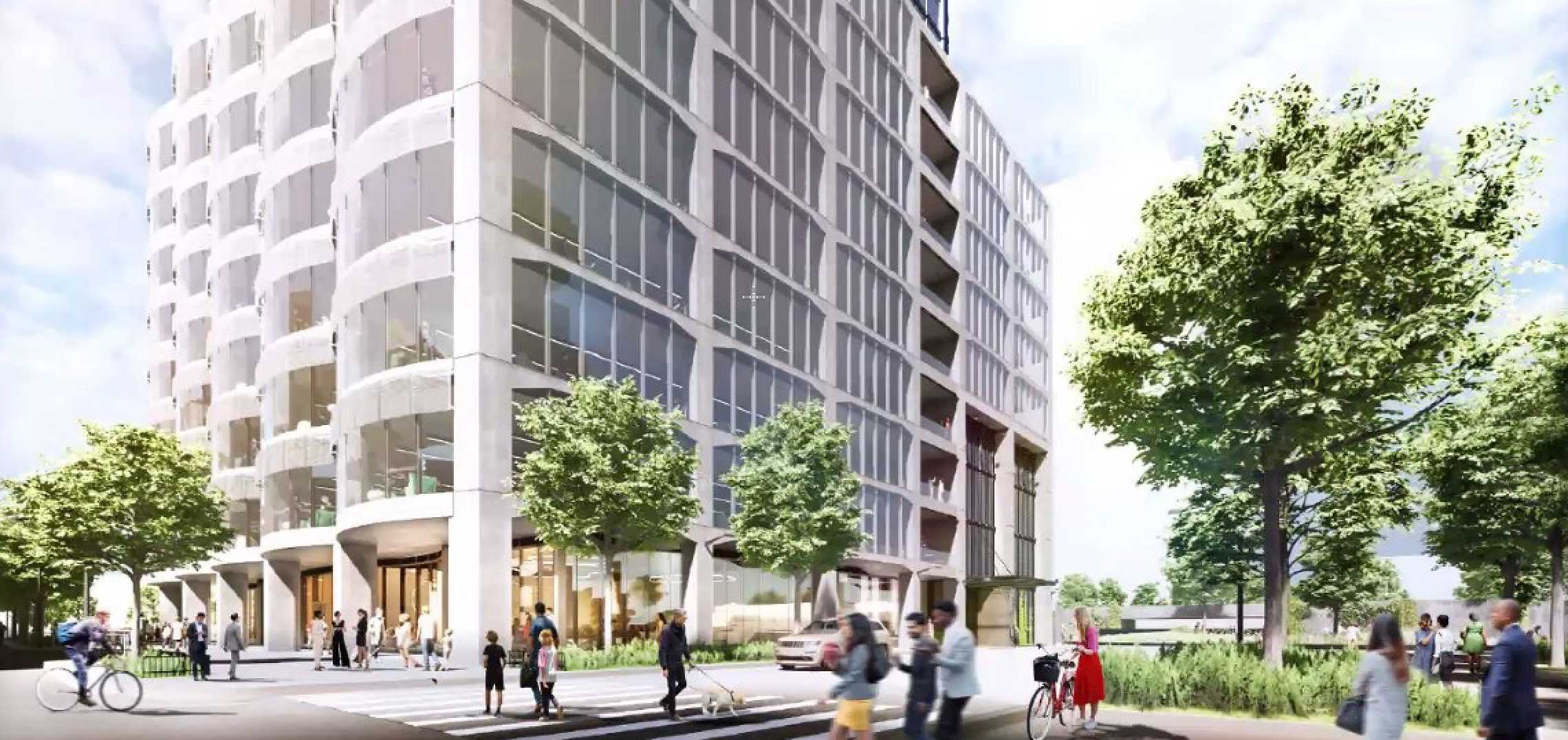 Sterling Bay revises plan for 1300 W. Carroll | Urbanize Chicago