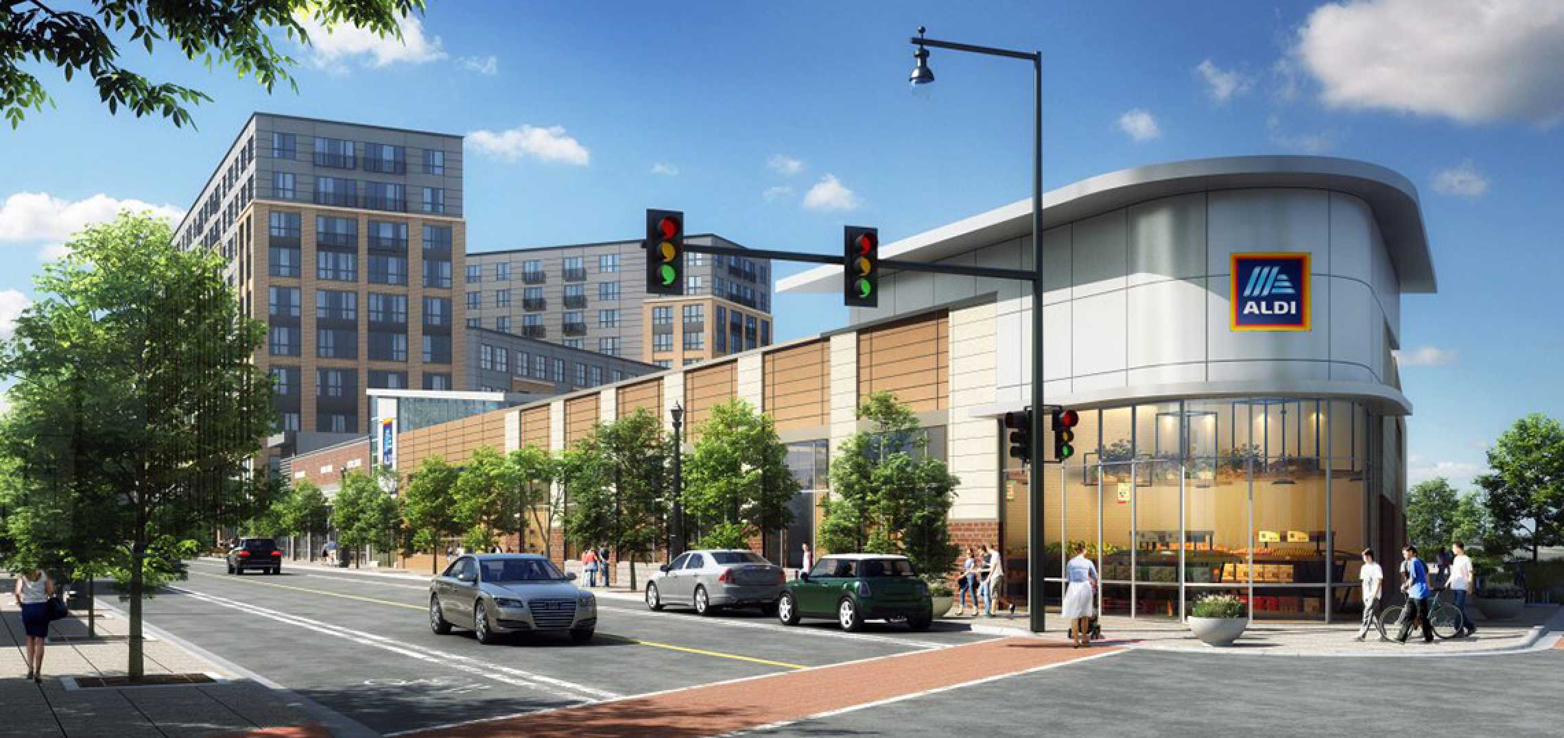 Full building permit issued for new Aldi store | Urbanize Chicago