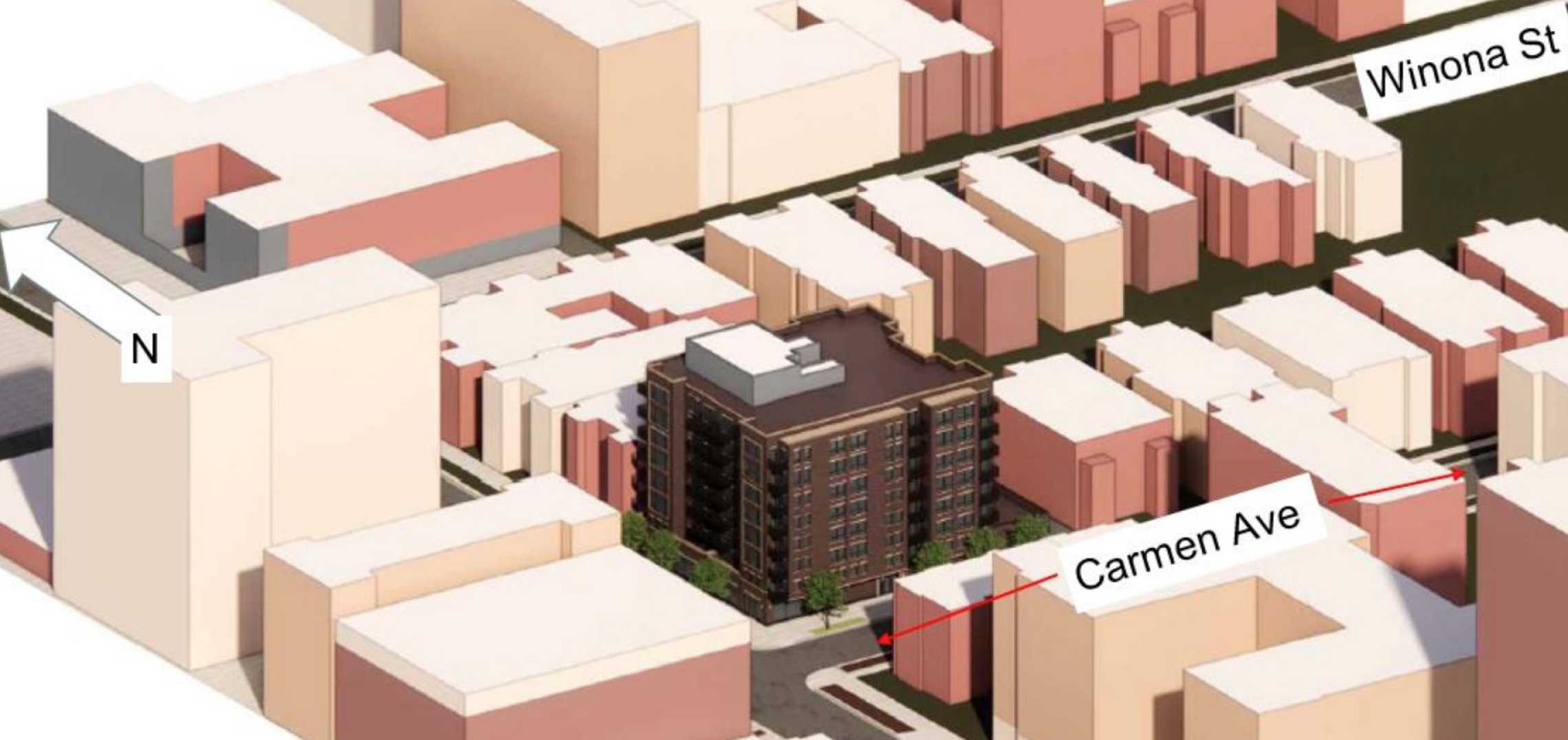 Full building permit issued for 5035 N. Sheridan | Urbanize Chicago