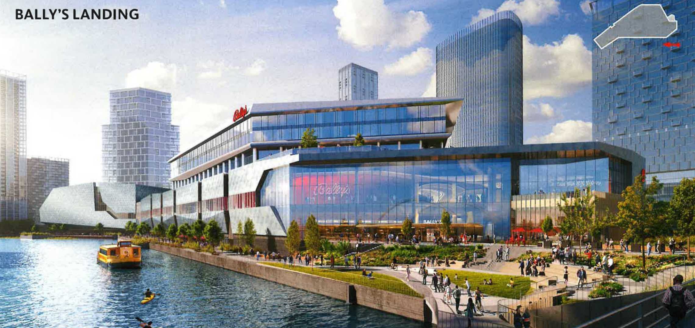 Renderings emerge for revised Bally’s Casino scheme | Urbanize Chicago