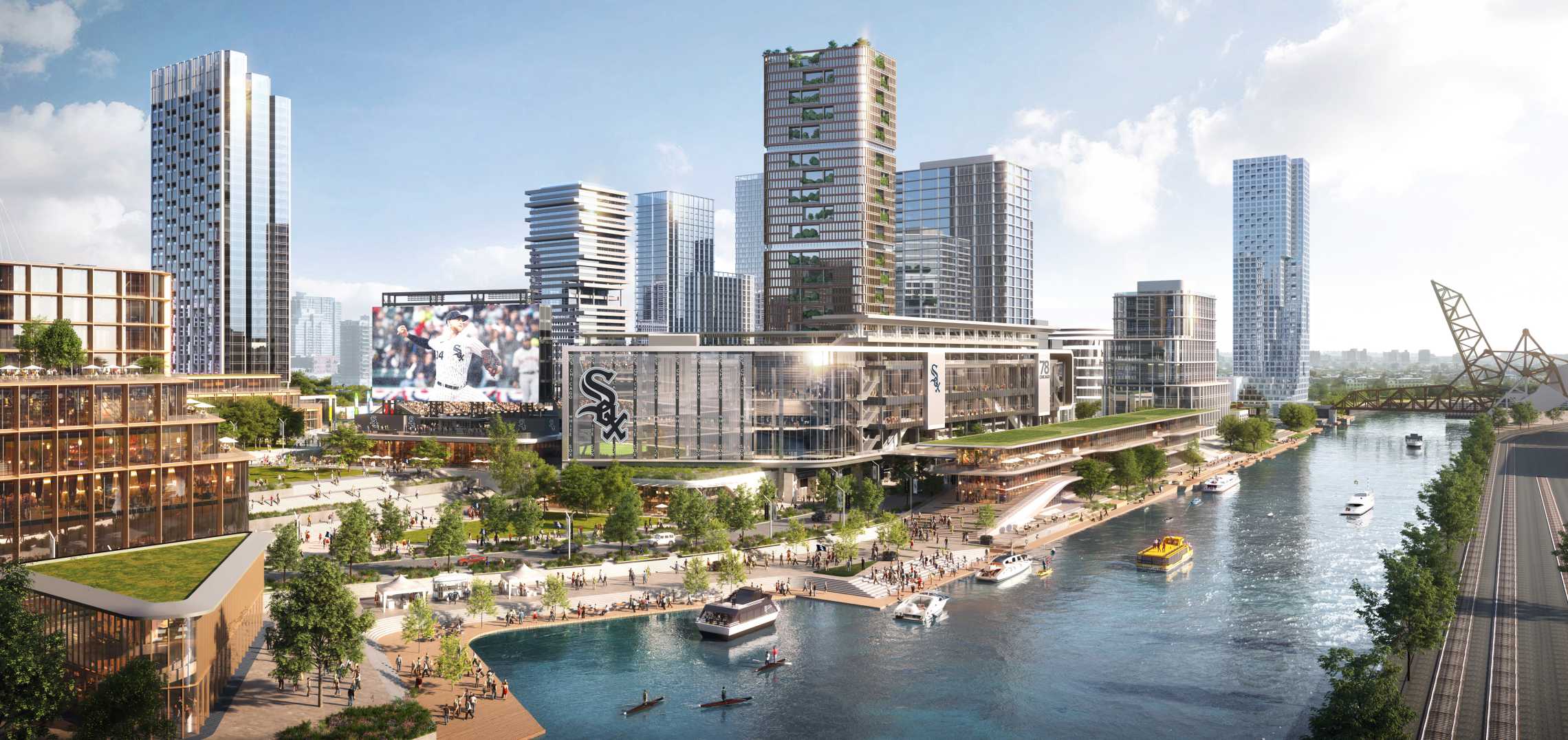 Related Midwest releases further renderings of White Sox stadium at The ...