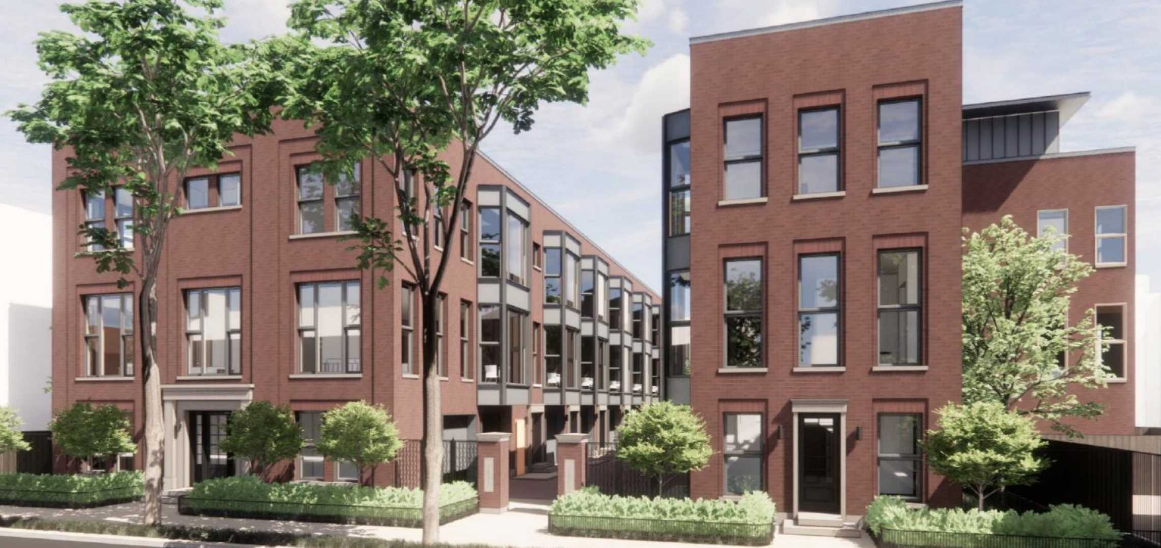 Full building permit issued for townhomes at 2329 N. Cambridge ...