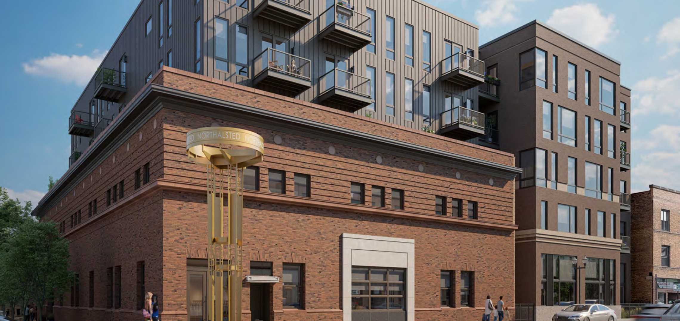 Mixed-use development proposed at 749 W. Briar | Urbanize Chicago