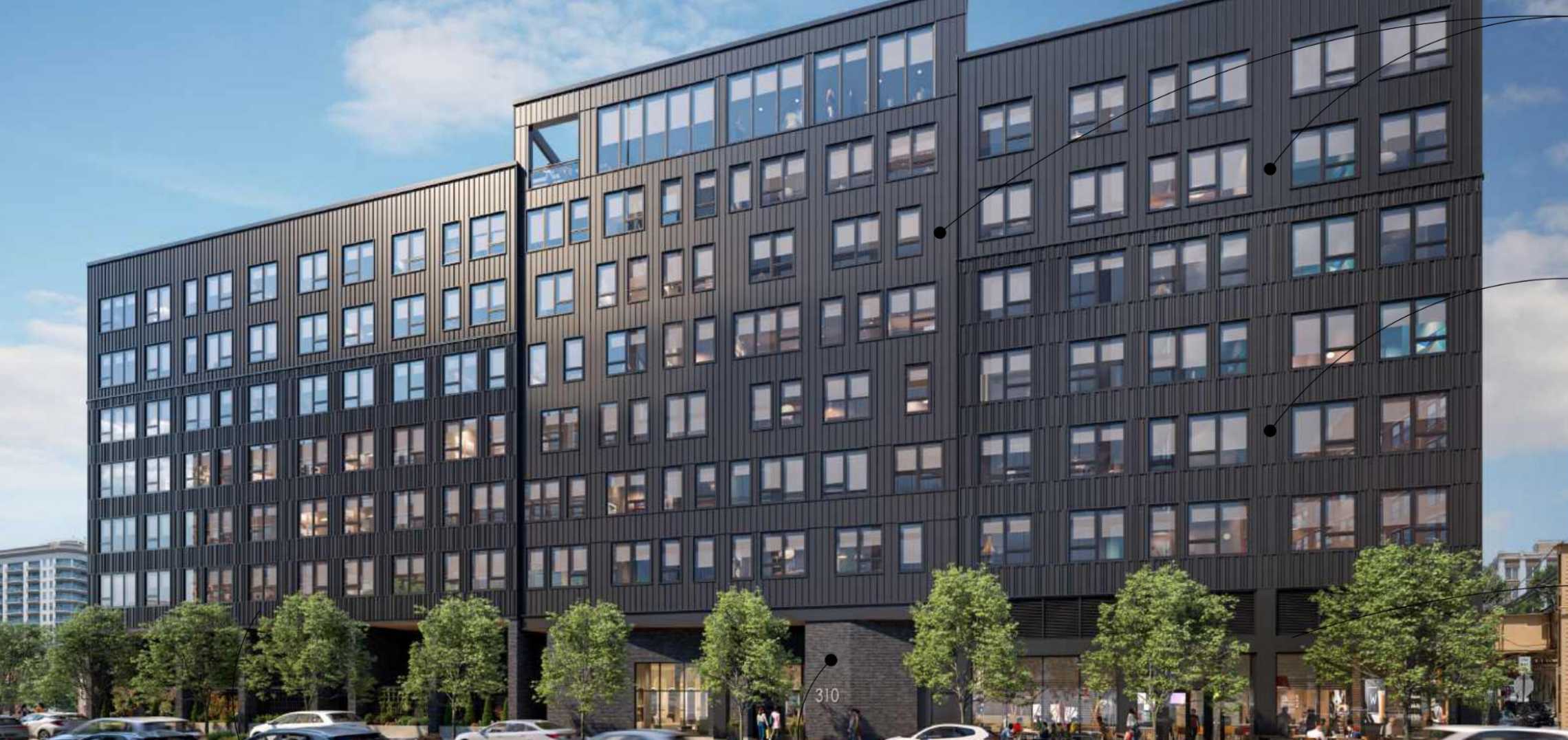 Full building permit issued for development at 310 W. Huron | Urbanize ...