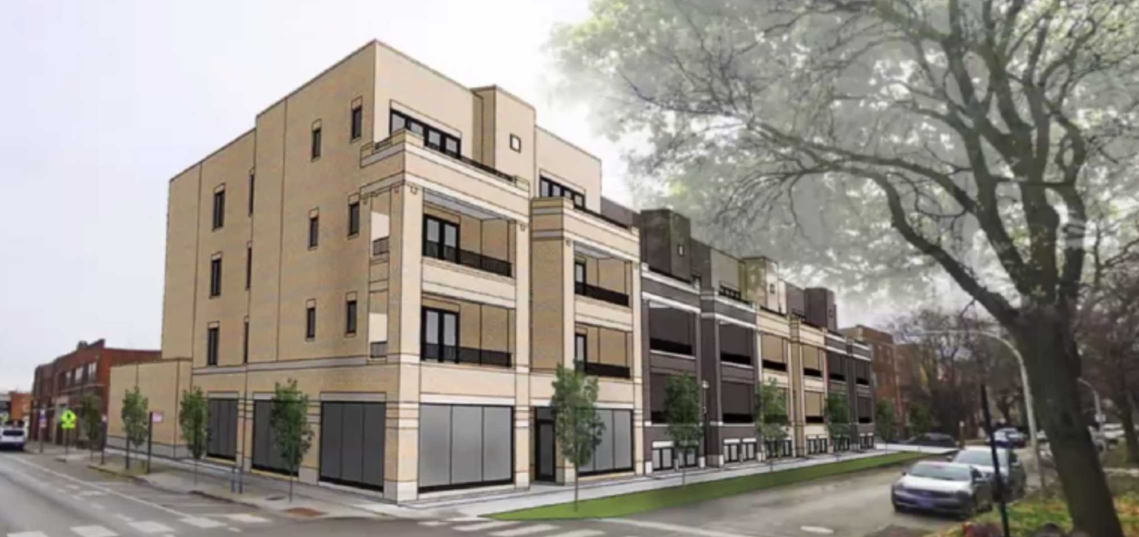 Full building permit issued for development at 4357 N. Richmond ...