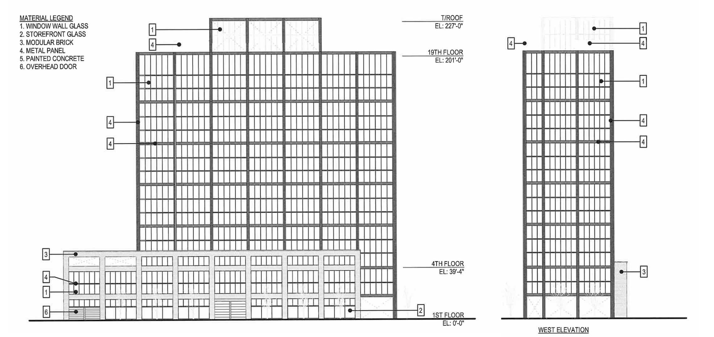19-story residential development proposed at 557 W. Polk | Urbanize Chicago