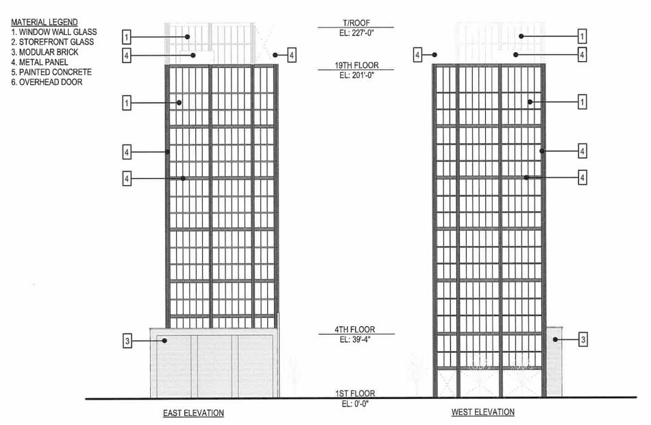 19-story residential development proposed at 557 W. Polk | Urbanize Chicago