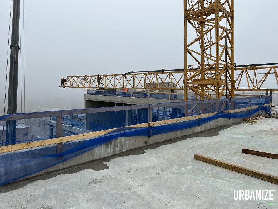 Urbanize tours construction progress at Platform 4611 | Urbanize Chicago