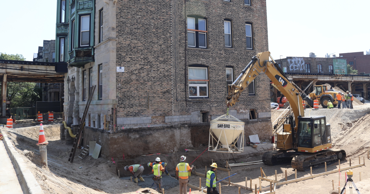 CTA prepares to move historic Lakeview greystone | Urbanize Chicago