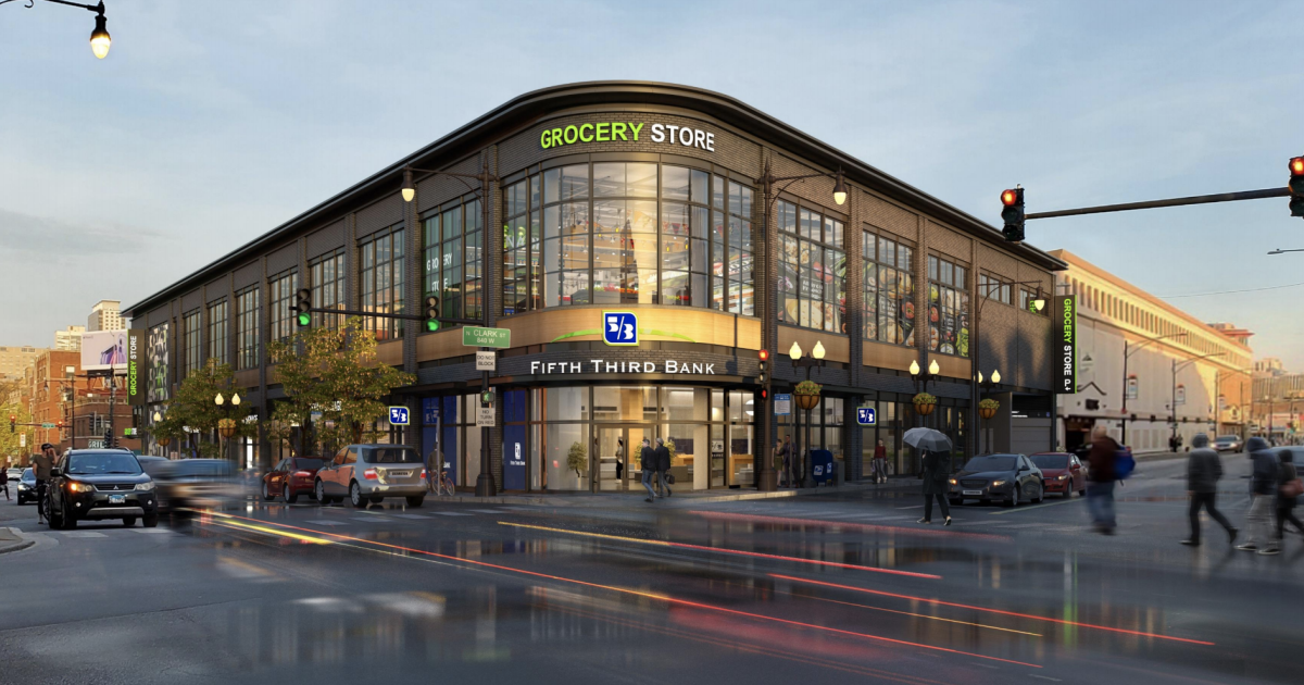 Demolition: Historic Lakeview bank bites dust for new retail | Urbanize ...