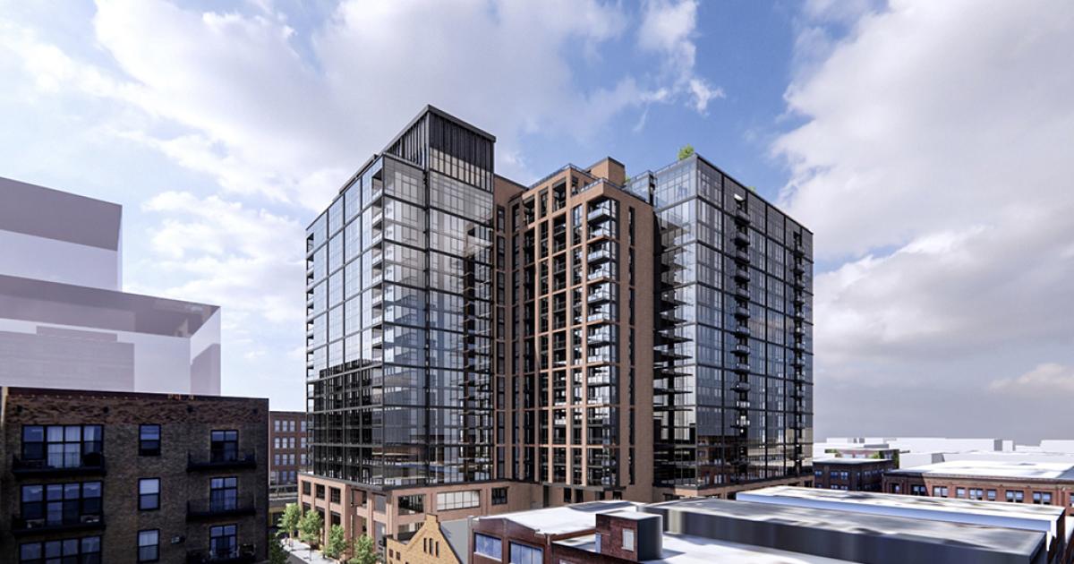 LG Development breaks ground on 210 N. Aberdeen | Urbanize Chicago