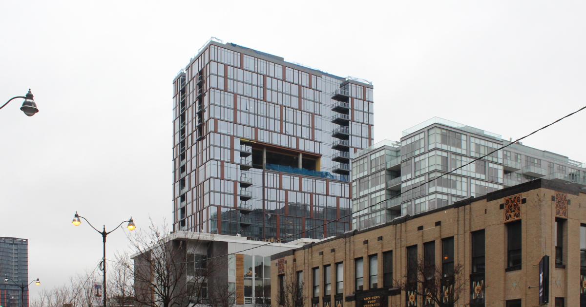 Urbanize tours work nearing completion at One Six Six | Urbanize Chicago