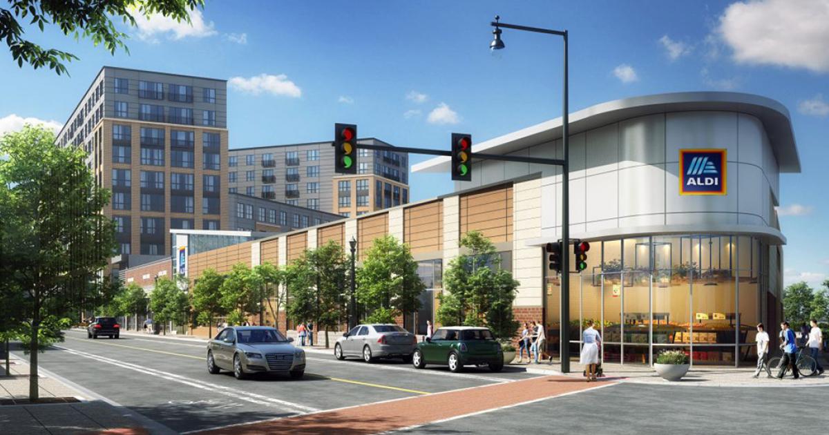 Full building permit issued for new Aldi store | Urbanize Chicago