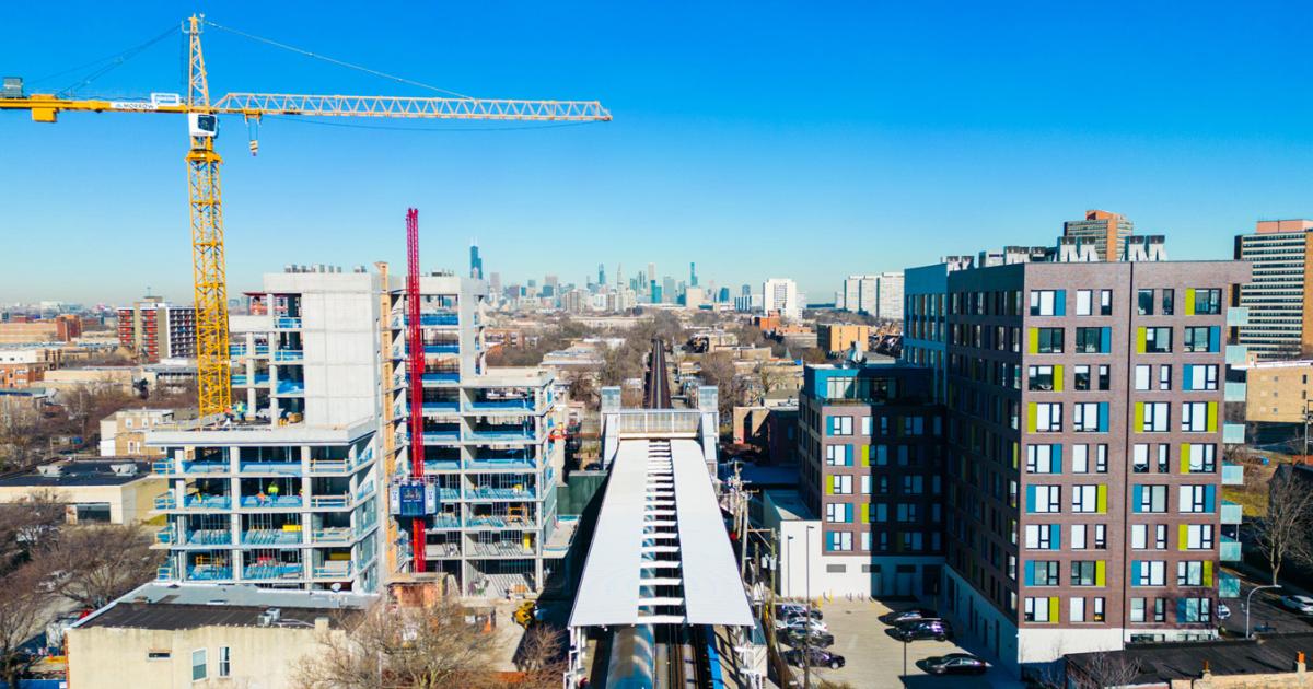 43 Green Phase 2 celebrates topping off | Urbanize Chicago