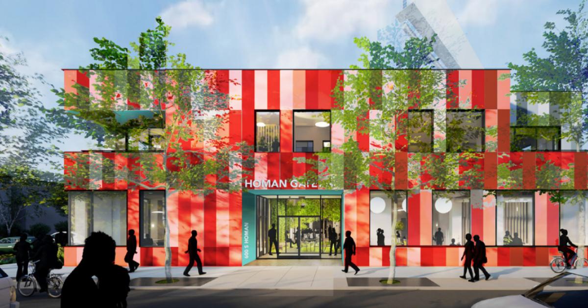 Mixed-use development planned at 600 S. Homan | Urbanize Chicago