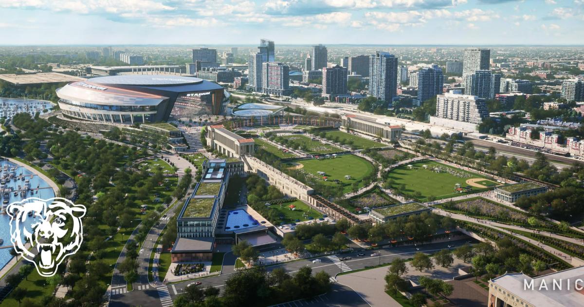 Bears release plans for $4.7B stadium project in Chicago | Urbanize Chicago