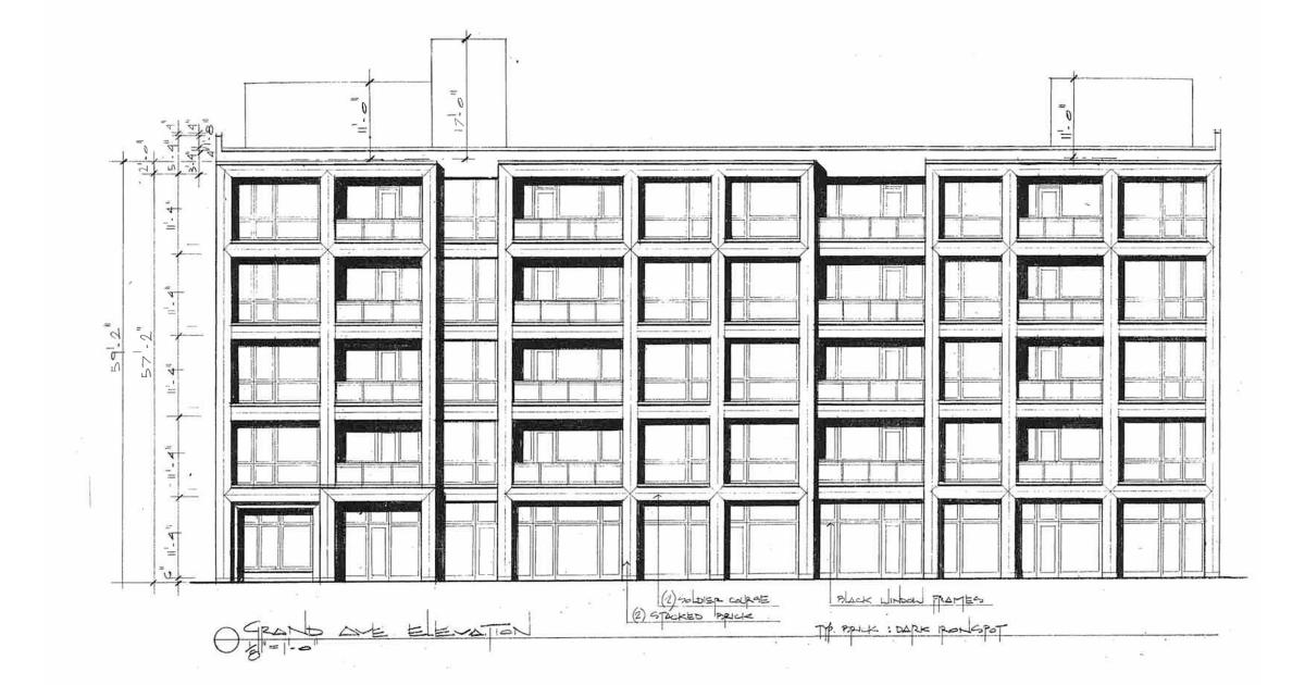 Full building permit issued for development at 1747 W. Grand | Urbanize ...