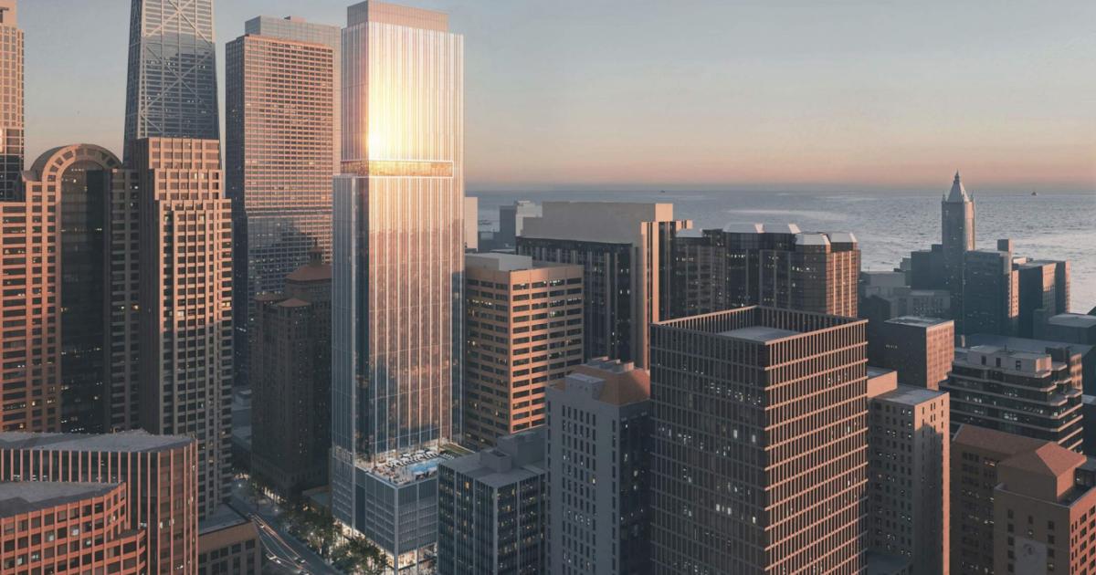 56-story mixed-use tower proposed at 669 N. Michigan | Urbanize Chicago