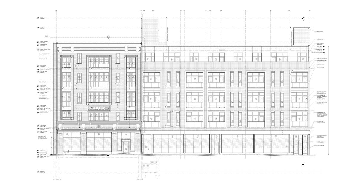 Renovation permit issued for Hollander Building redevelopment ...