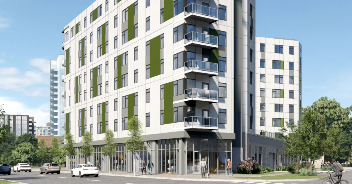 Construction begins on West Town apartments overlooking the Kennedy ...